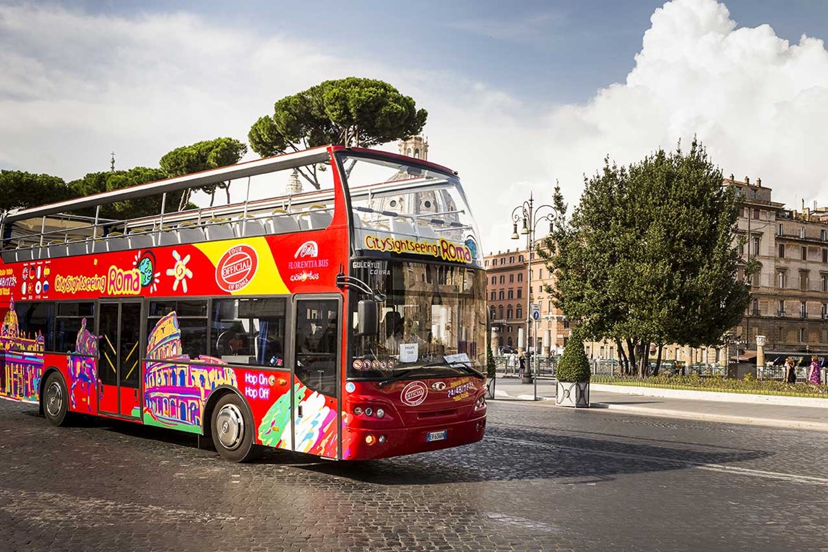 City Sightseeing Italy: more than 100 red scenic buses, excursions ...